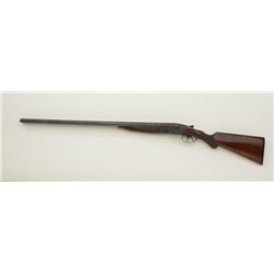 N.R. Davis SxS hammerless shotgun, 20 gauge, 28” barrels, IM (L) and IC ...