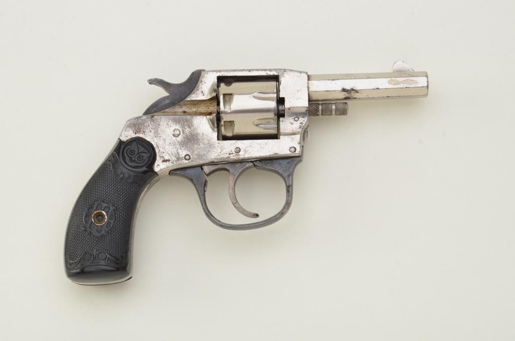 Iver-Johnson Model 1900 DA revolver, .22 cal., 2-1/2” octagon barrel ...