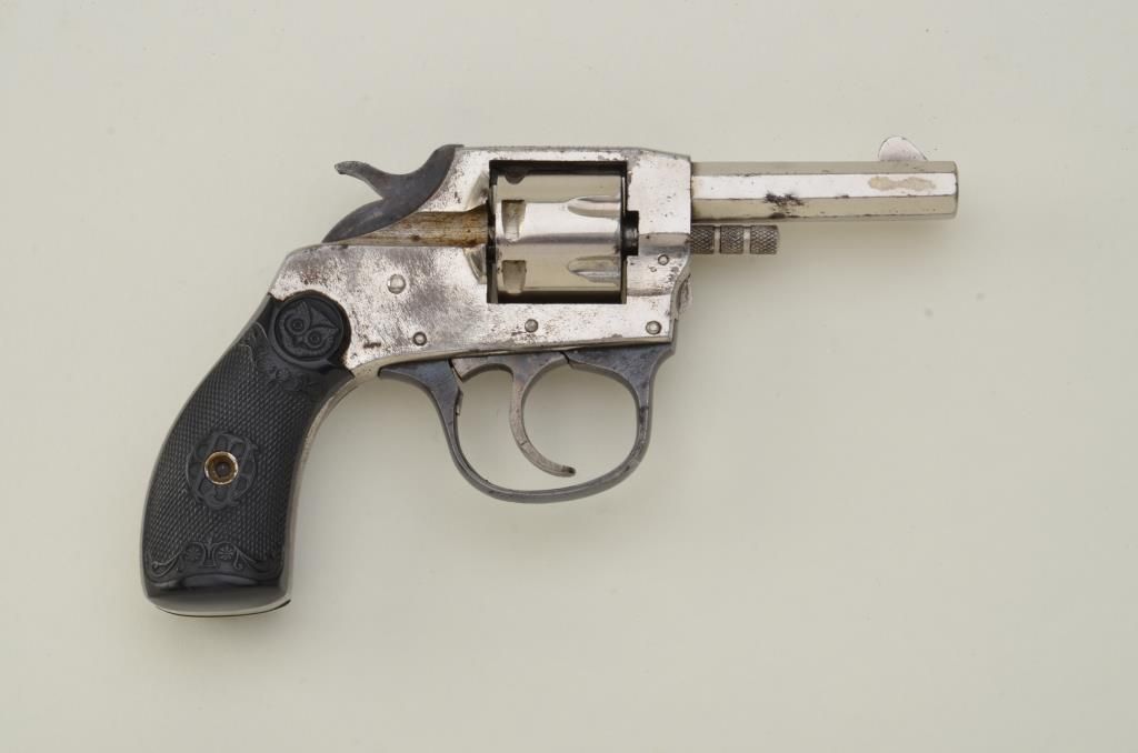 Iver-Johnson Model 1900 DA revolver, .22 cal., 2-1/2” octagon barrel ...