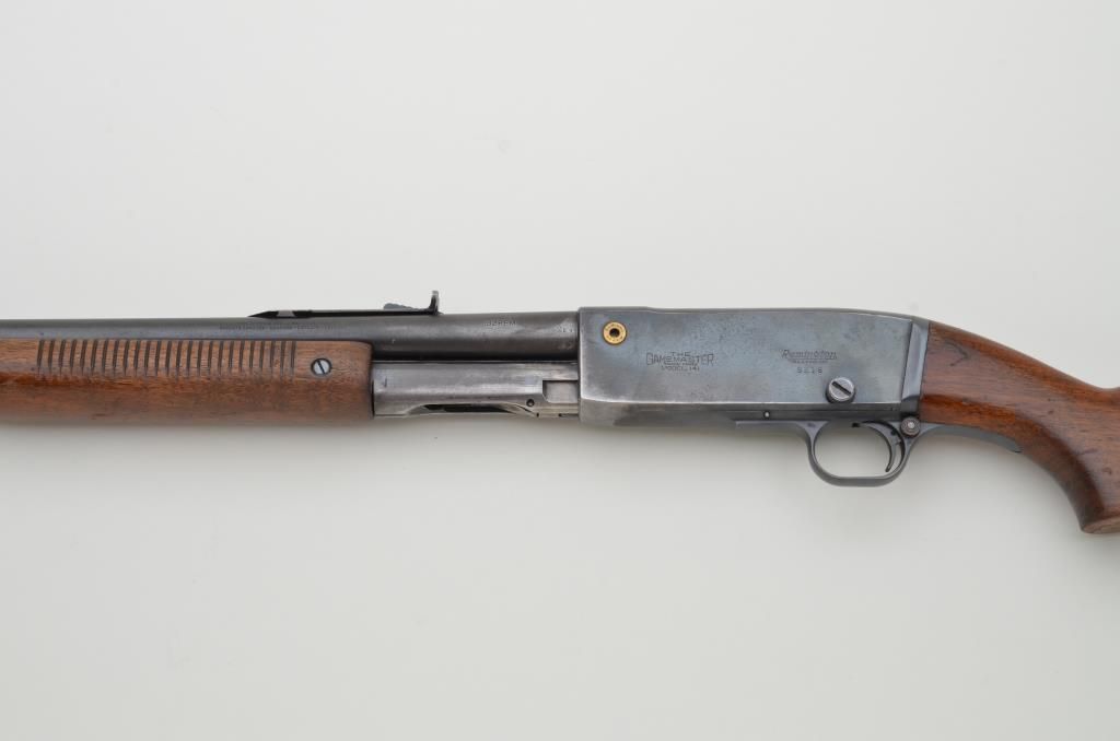Remington Gamemaster Model 141 pump action rifle, .32 Rem. cal., 24 ...