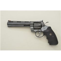 Colt Python DA revolver, .357 Magnum cal., 6” ventilated rib barrel ...