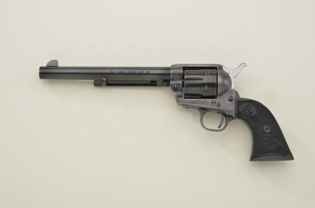 Colt 2nd Generation SAA in desirable factory Stagecoach two-piece ...