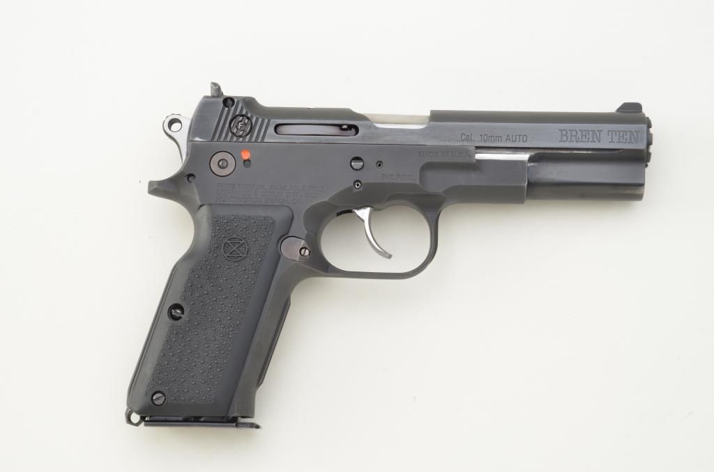 Bren Ten DA semi-auto pistol, 10mm cal., 5” barrel, mat black finish ...