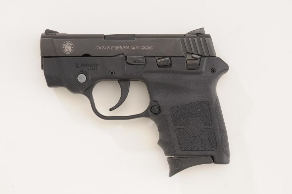Smith & Wesson Model BG 380 “BodyGuard” DA semi-auto pistol, .380 cal ...