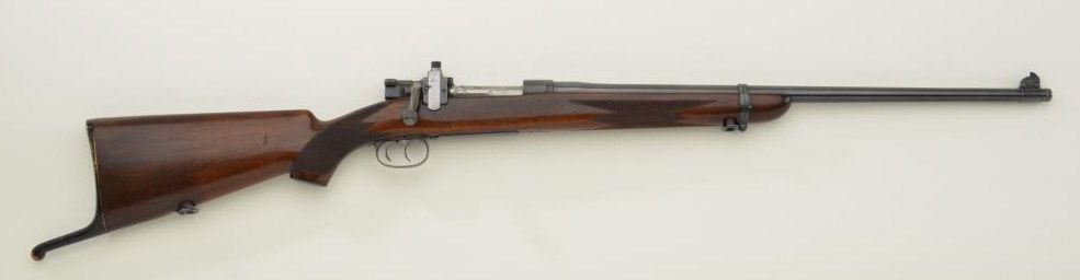 Custom U.S. Springfield Model 1922 bolt action rifle, .22 cal., 24 ...