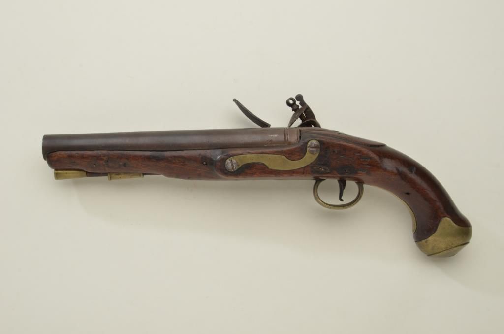 British light Dragoon flintlock pistol in .75 caliber with 9” barrel ...