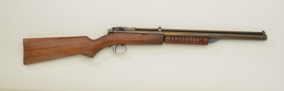 Benjamin Franklin Model 312 pellet rifle, .22 cal., 22-1/2” barrel ...