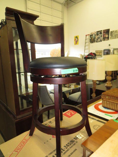 24" rotating swivel bar stool
