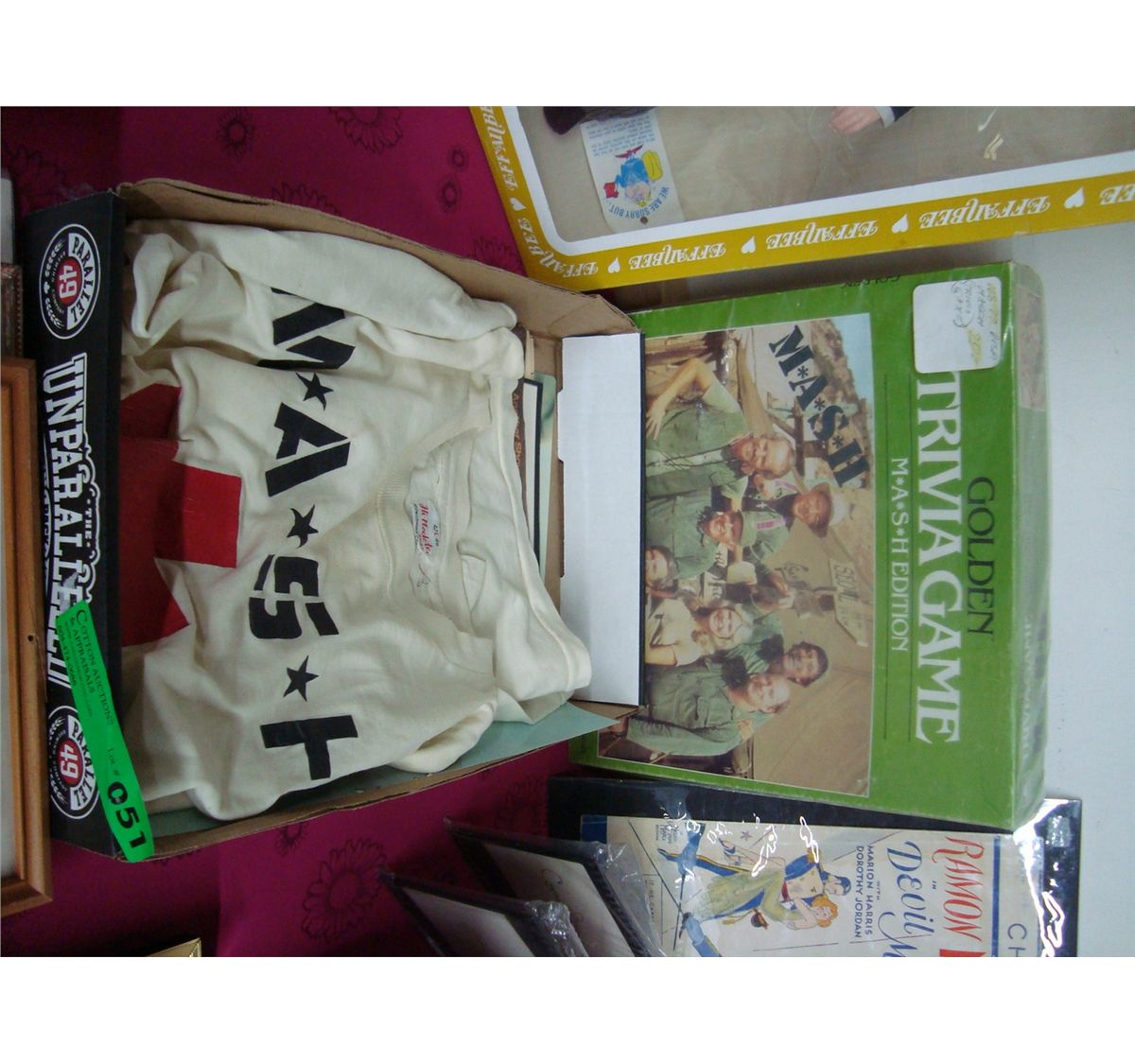 Misc. lot of TV Show "Mash" Memorabilia