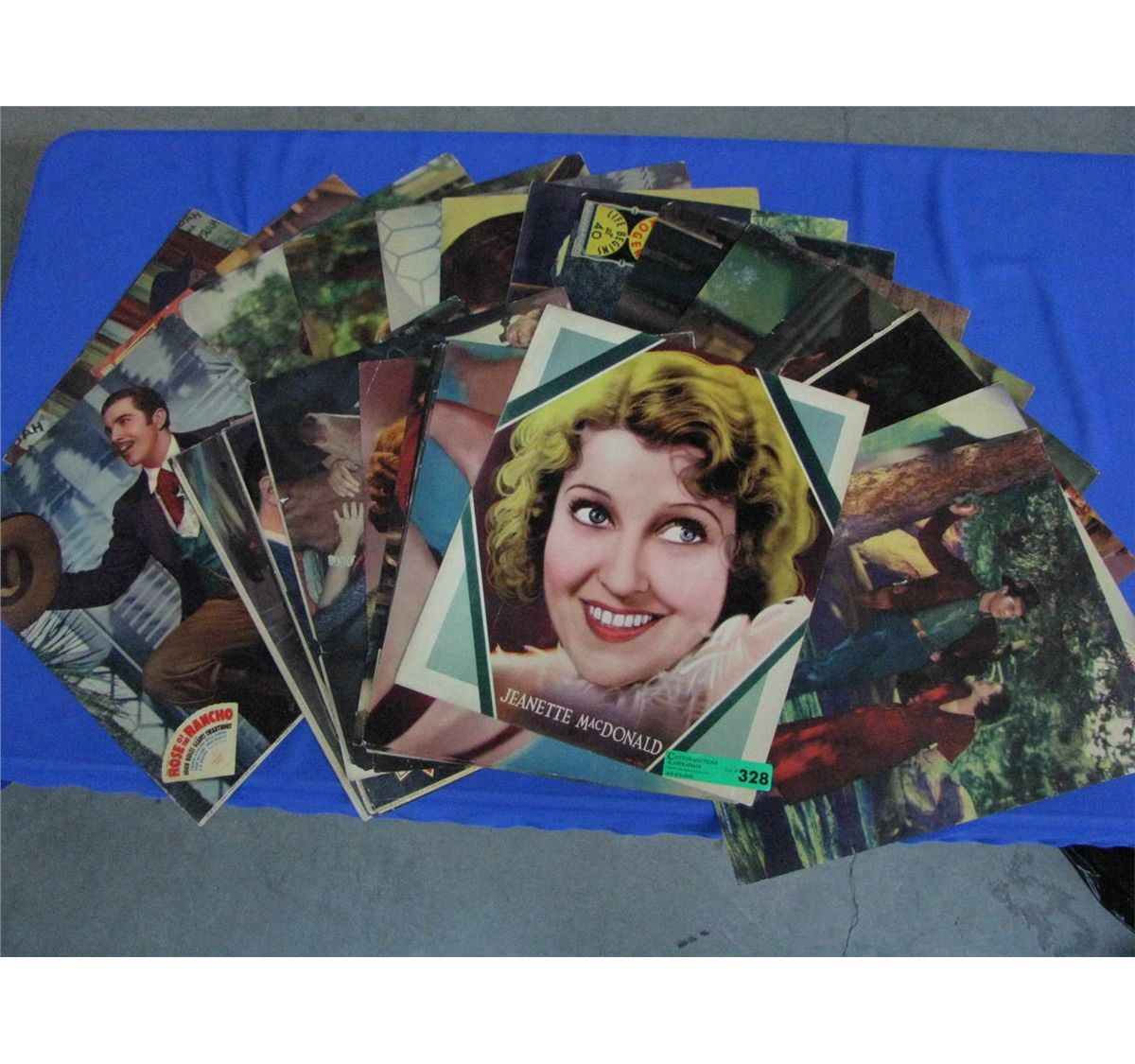 35- Vintage Lithograph Lobby Posters