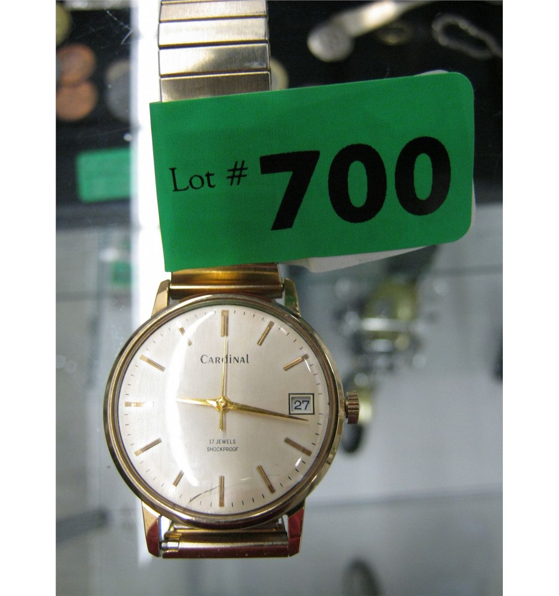 Vintage Cardinal 17 jewel watch