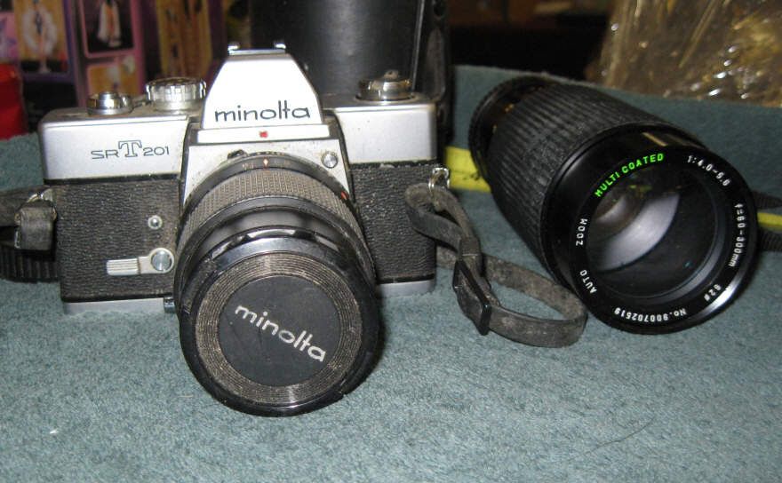 Minolta 35MM Camera and Accessories,