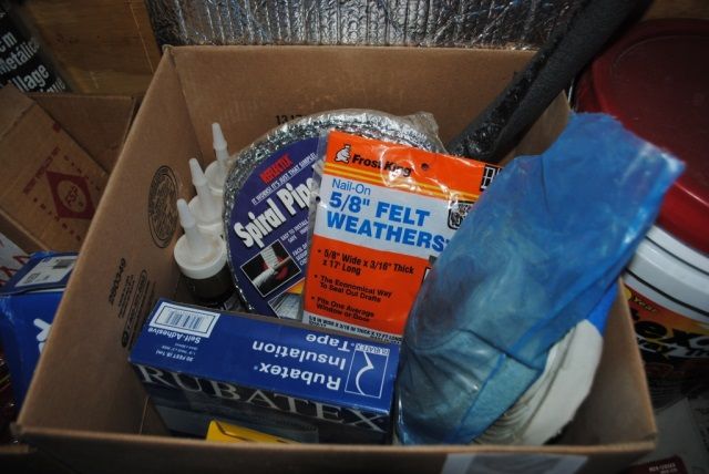 LARGE LOT OF POLY FOAM CAULK FOAM