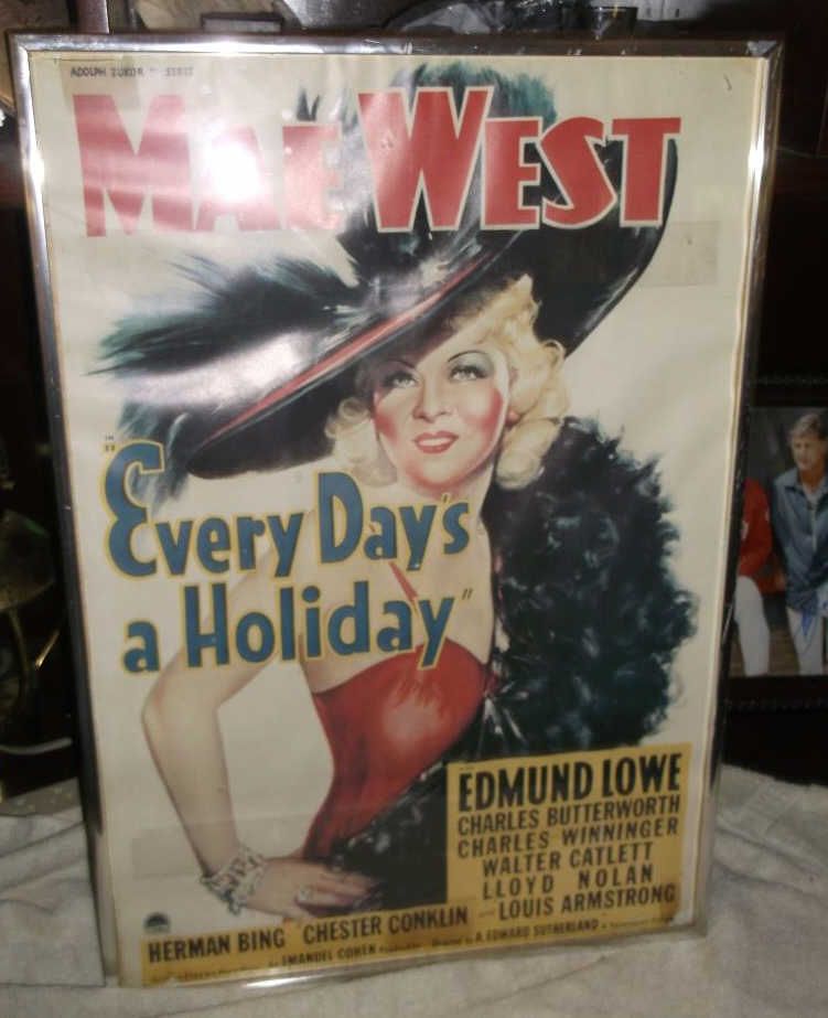 Vintage Mae West Poster