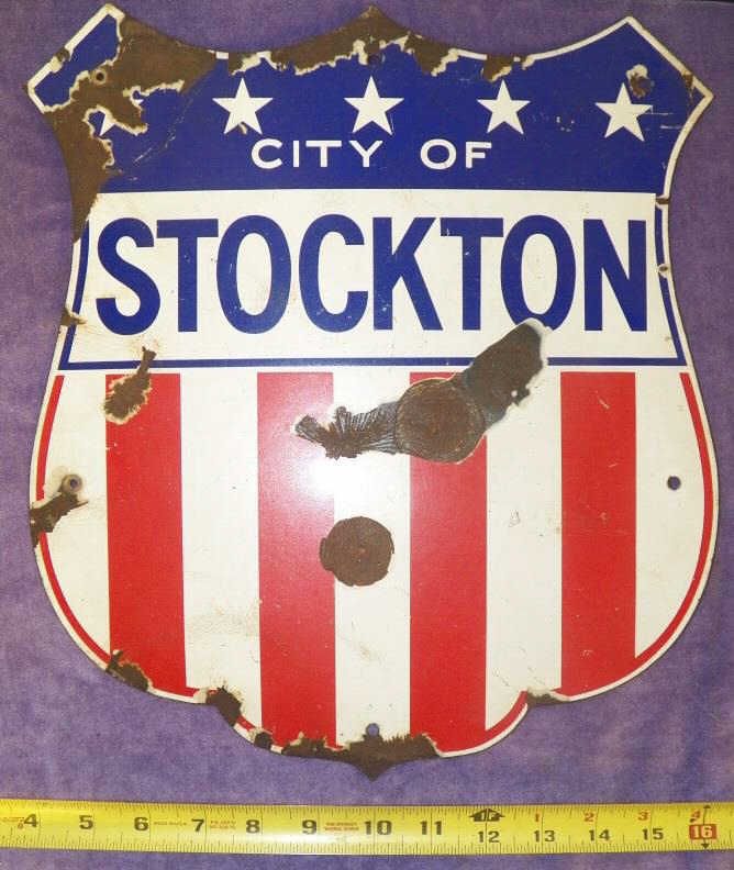 City of Stockton Sign