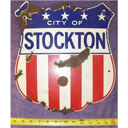 City of Stockton Sign