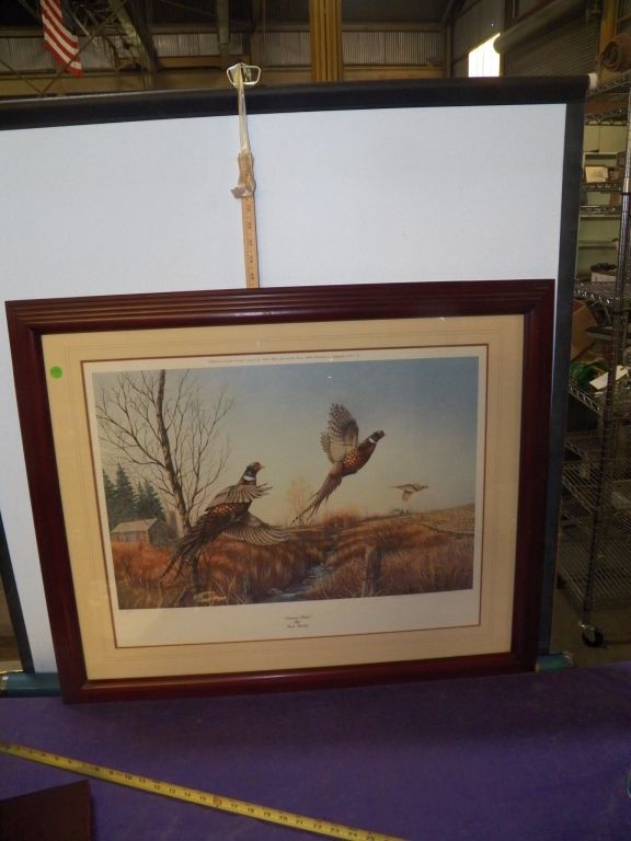 Winter Day Ringnecks by Rick Morkel