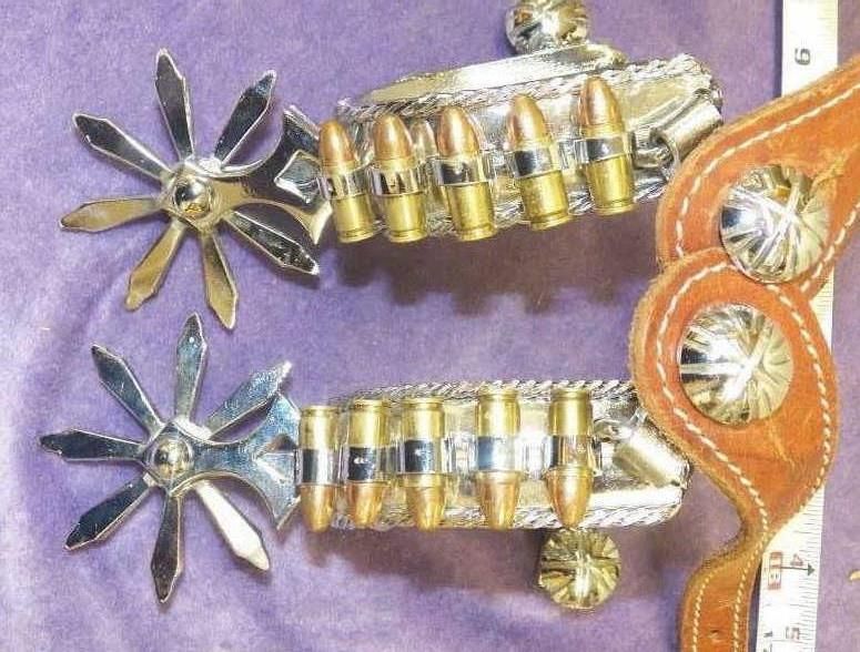 Vaquero Large Rowel Spurs