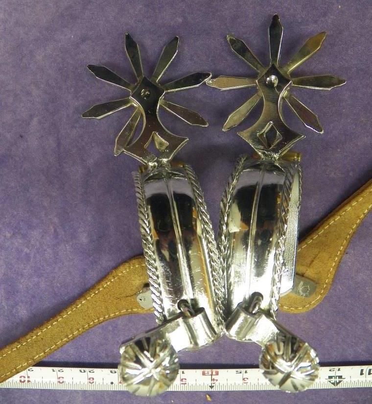 Vaquero Large Rowel Spurs