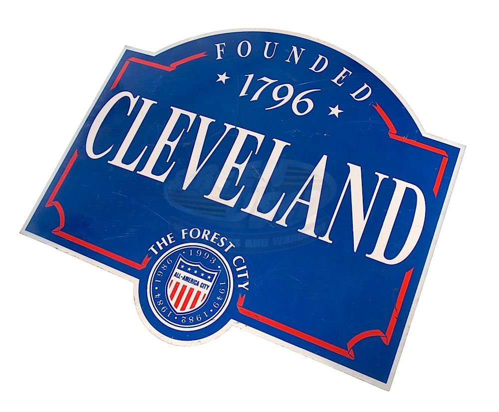 Drew Carey Show, The (TV) - Cleveland, Ohio City Sign