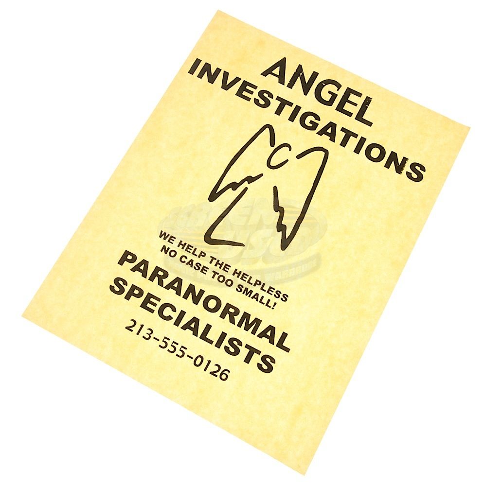 Angel (TV) - Angel Investigations Flyer
