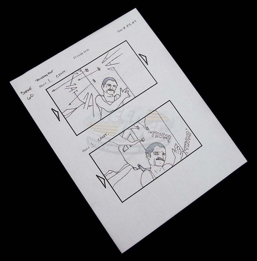 Breaking Bad (TV) - Original Hand-Drawn Storyboard