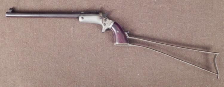 J. Stevens Bicycle Rifle Antique 22 Caliber Gun