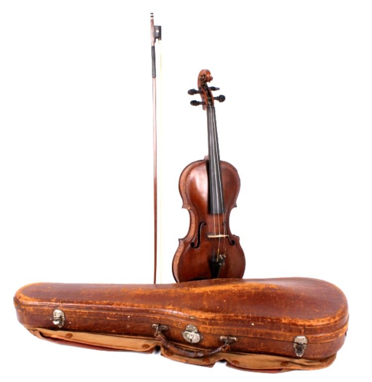 1890's Violin & Case