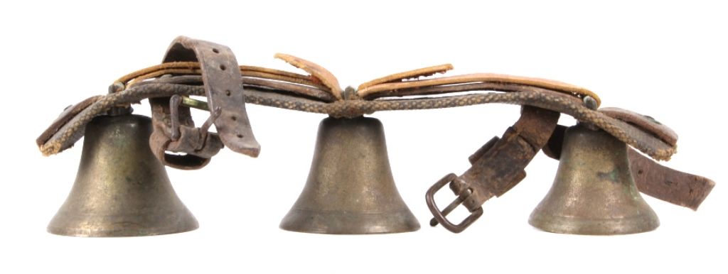 Large Antique Sleigh Bells