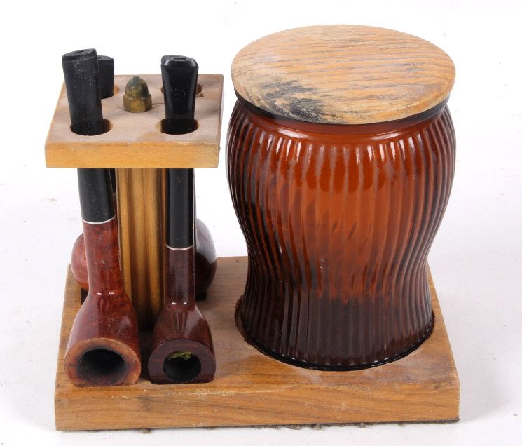 Vintage Pipe Smoking Collection