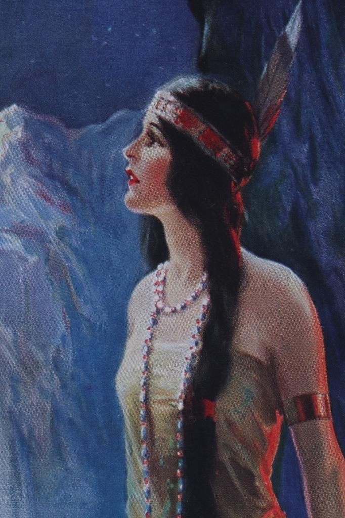 1920's Native American 'Pin-Up' Posters