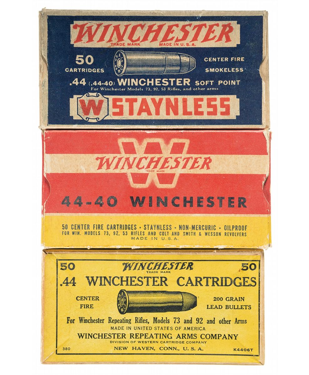 Vintage Winchester Boxed Rifle Ammunition