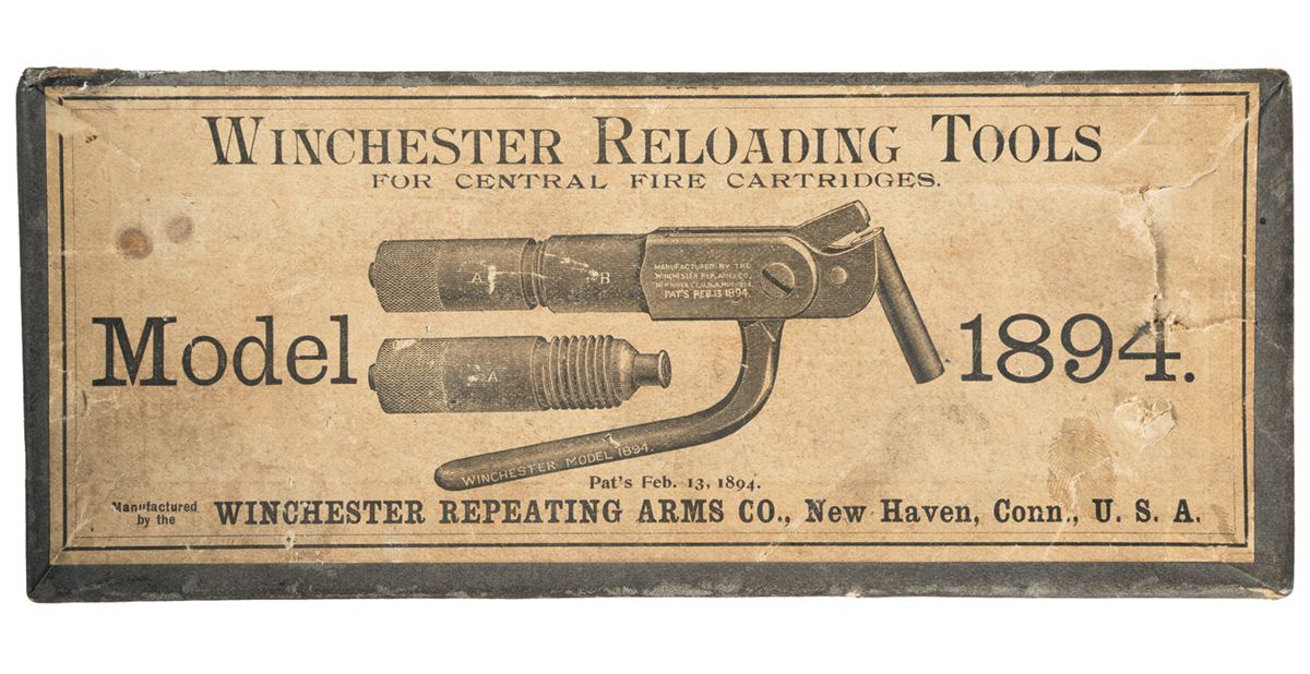 Winchester Model 1894 Reloading Tool in Original Box with Instruction Booklet