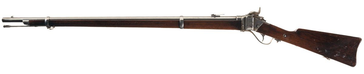 U.S. Springfield/Sharps Model 1870 Breechloading Conversion Cartridge Rifle