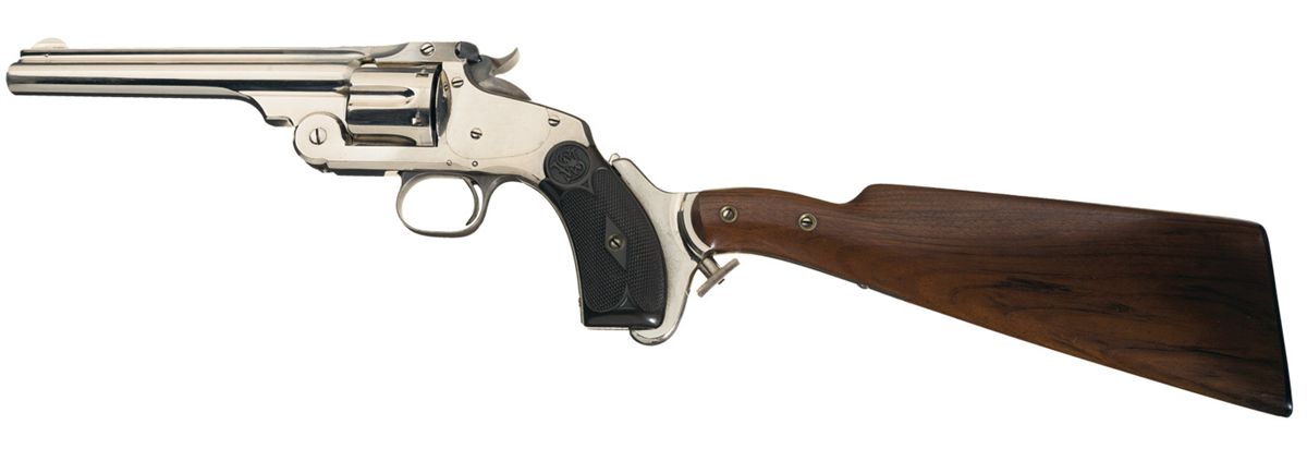 Smith & Wesson New Model 3 Single Action Revolver with Scarce Shoulder ...