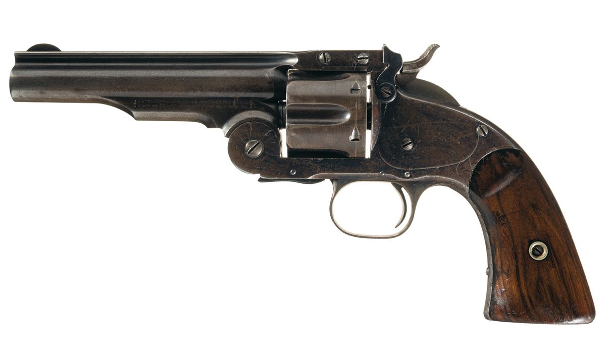 Scarce Wells Fargo Marked Smith & Wesson First Model Schofield Revolver