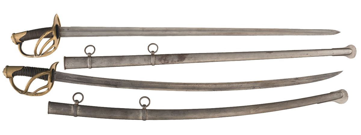 Two Early 19th Century French Cavalry Swords