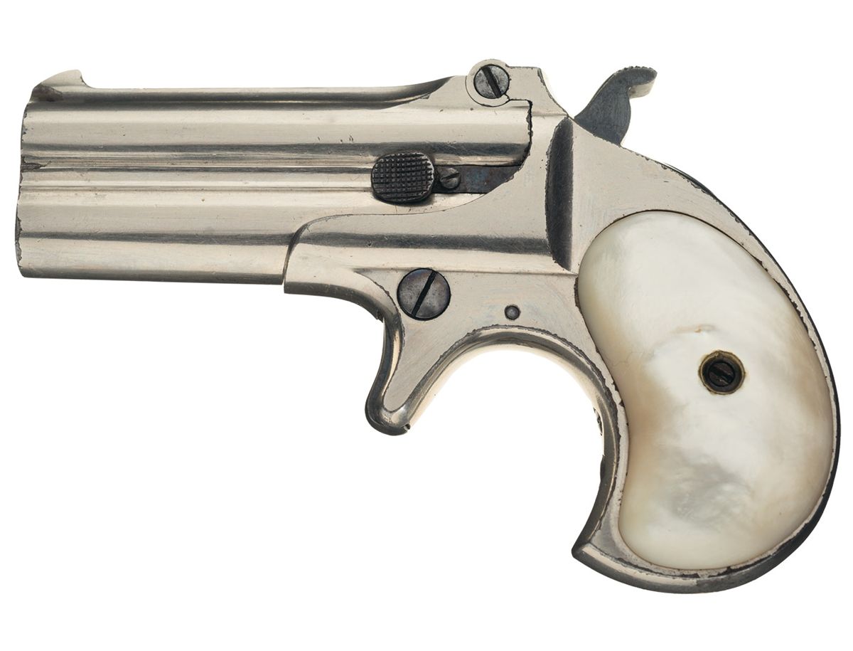 Remington Type II Over/Under Derringer with Pearl Grips