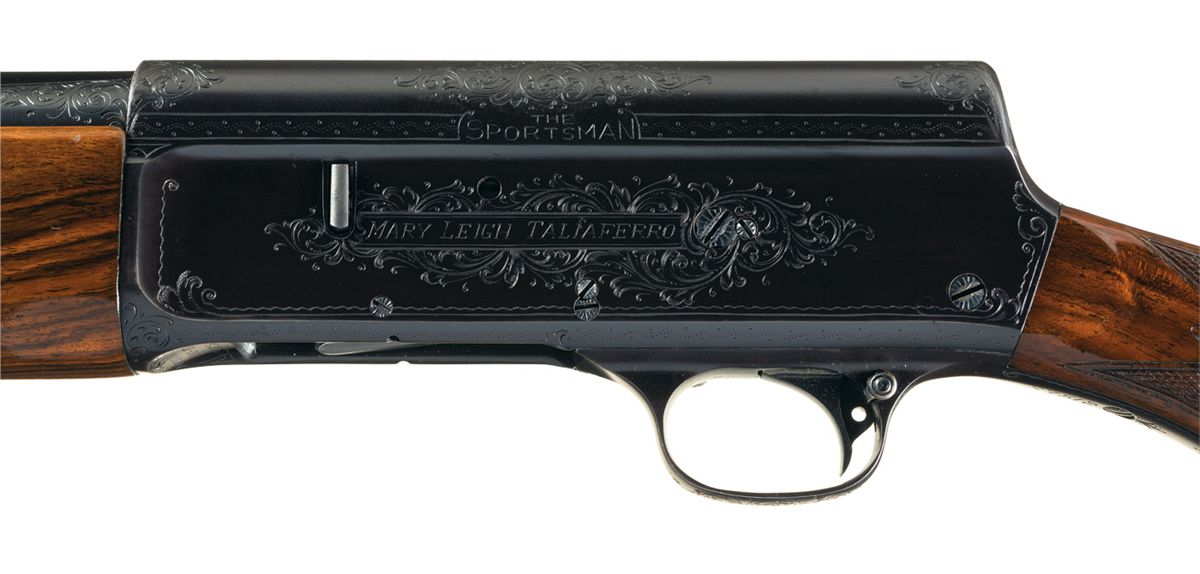 Factory Engraved Remington Model 11 D Grade Semi-Automatic Shotgun ...