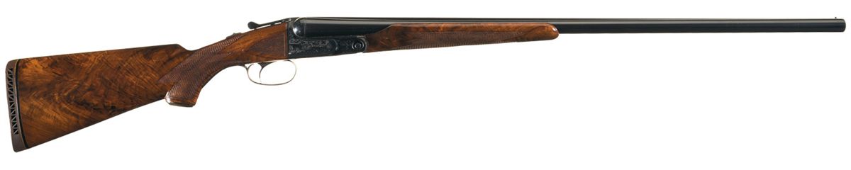 Custom Engraved Parker VHE Grade Double Barrel Shotgun