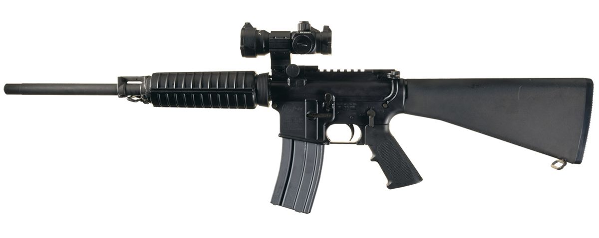 Colt Match Target Competition HBAR II Semi-Automatic Rifle with Burris ...