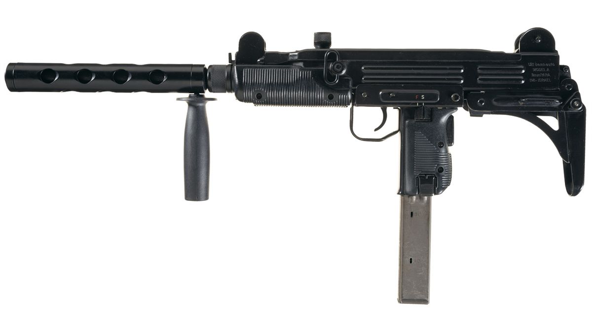 Desirable Israeli Military Industries UZI Model A Semi-Automatic Carbine