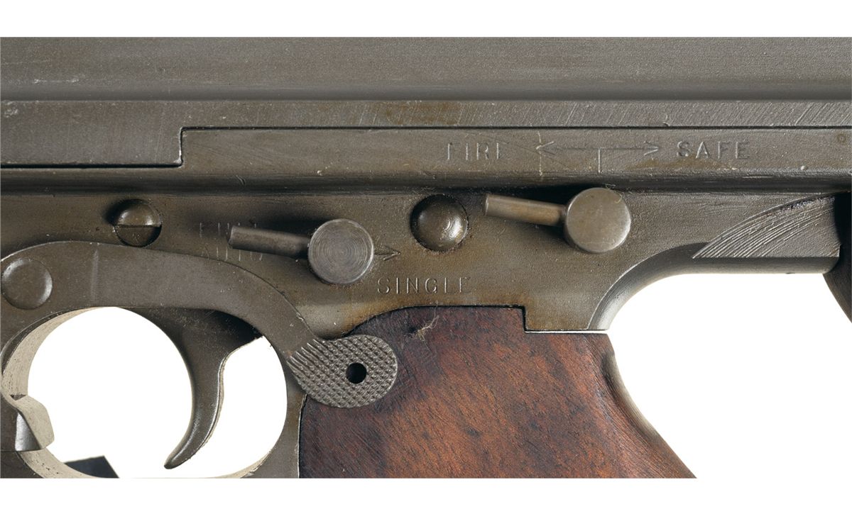 World War II Auto-Ordnance M1 Thompson Class III/NFA DEWAT Submachine Gun
