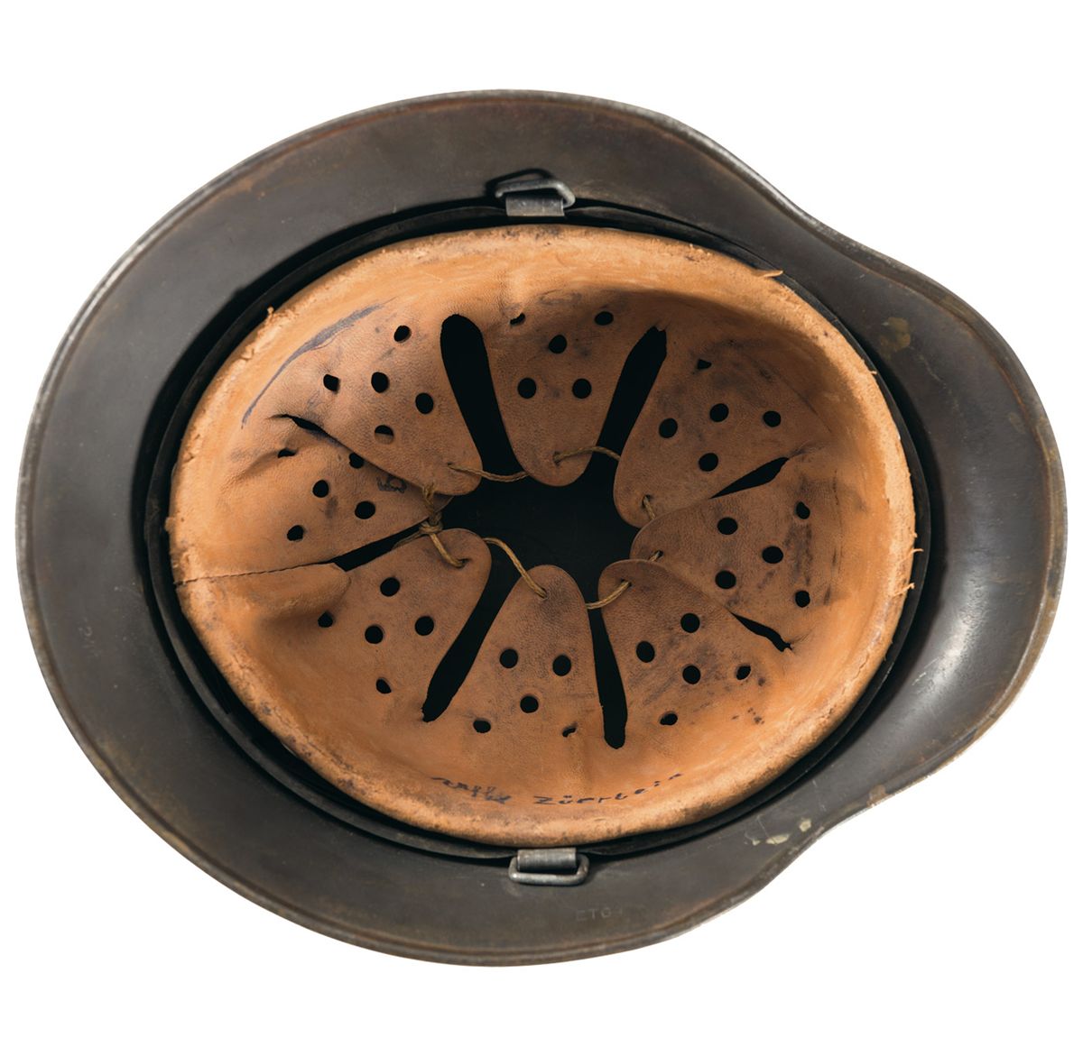 Nazi Model 1940 Stahlhelm in "SS Single Decal" Configuration