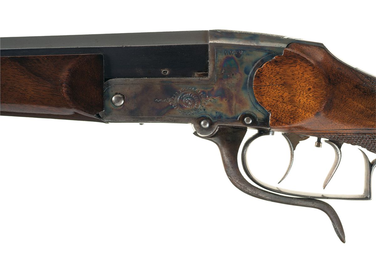German Single Shot Stacking Rifle