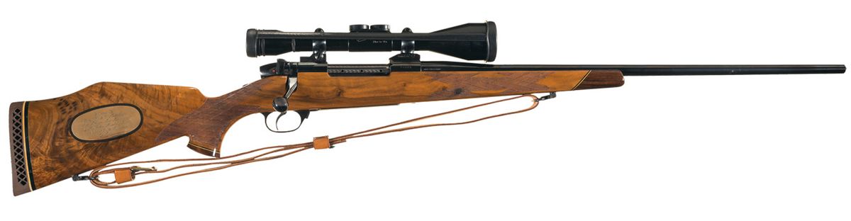 Roy Weatherby Shipped West German Weatherby Custom Mark V Bolt Action ...