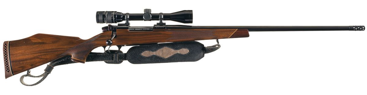 Weatherby Mark V Bolt Action Rifle in .416 WBY Magnum with Scope
