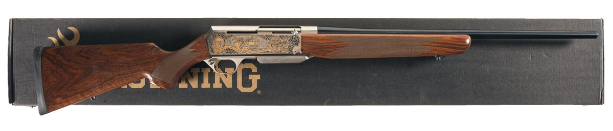 Engraved Limited Edition Browning BAR II One Millionth Commemorative ...