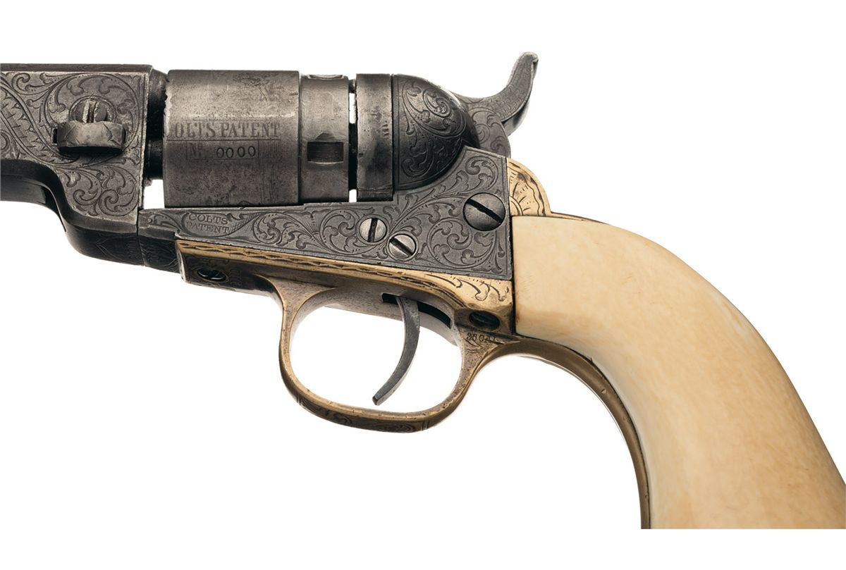 Factory Engraved Colt Model 1862 Pocket Navy Cartridge Conversion ...