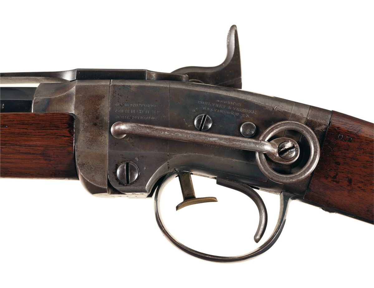 Fine Smith's Patent Breech Loading Civil War Carbine